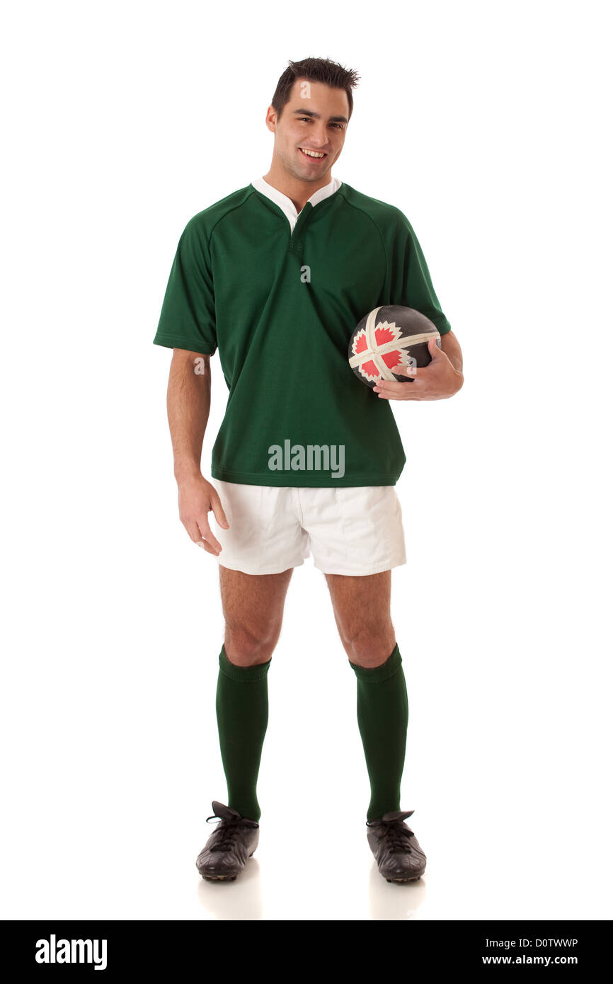 Male rugby player Cut Out Stock Images & Pictures - Alamy