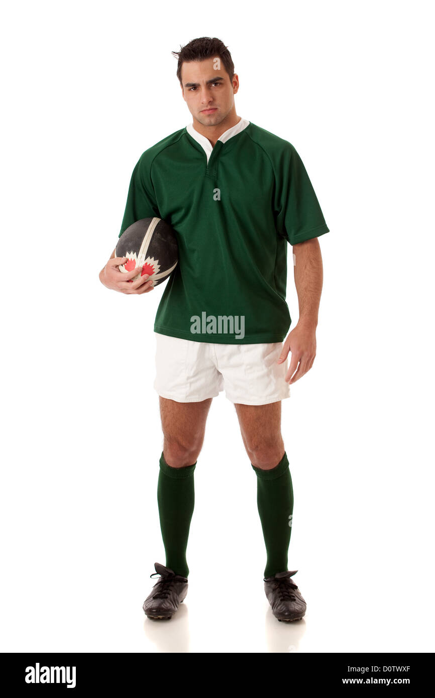 White male rugby player hi-res stock photography and images - Alamy