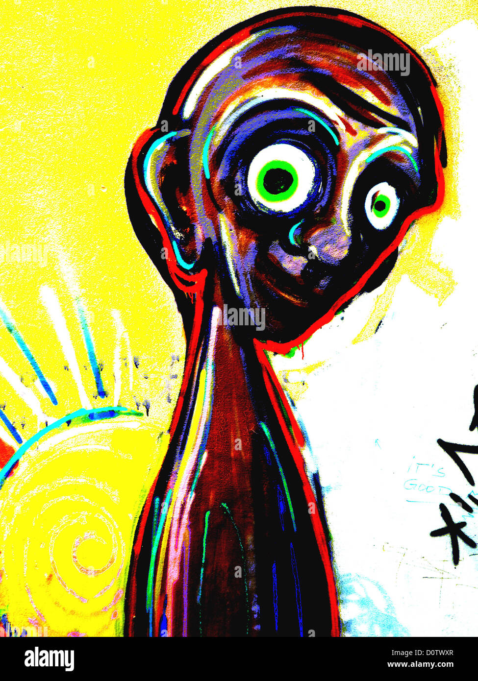 Graffiti figure hi-res stock photography and images - Alamy