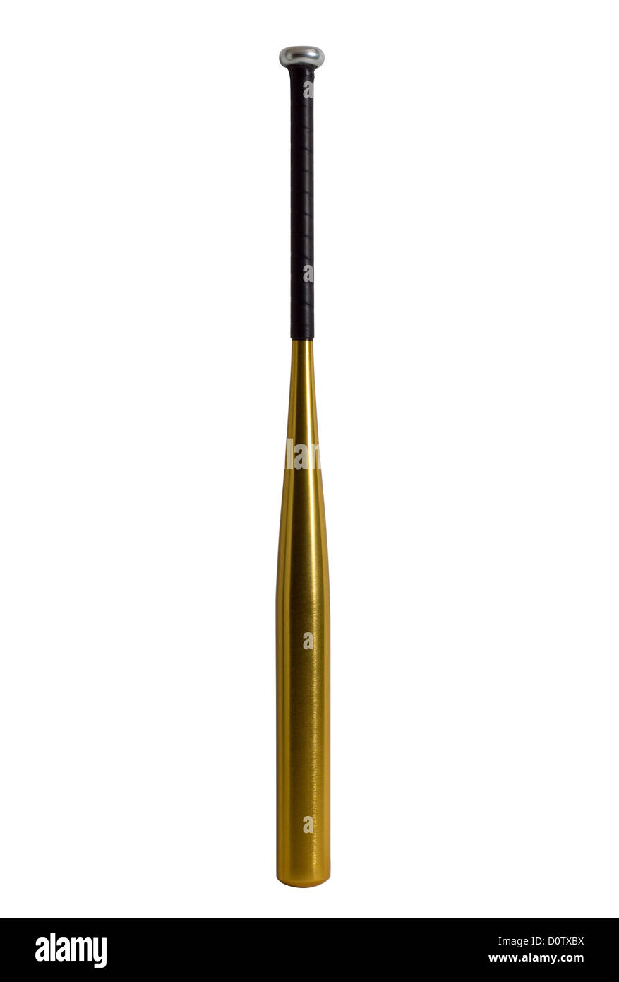 Metal baseball bat the American favorite sports Stock Photo - Alamy