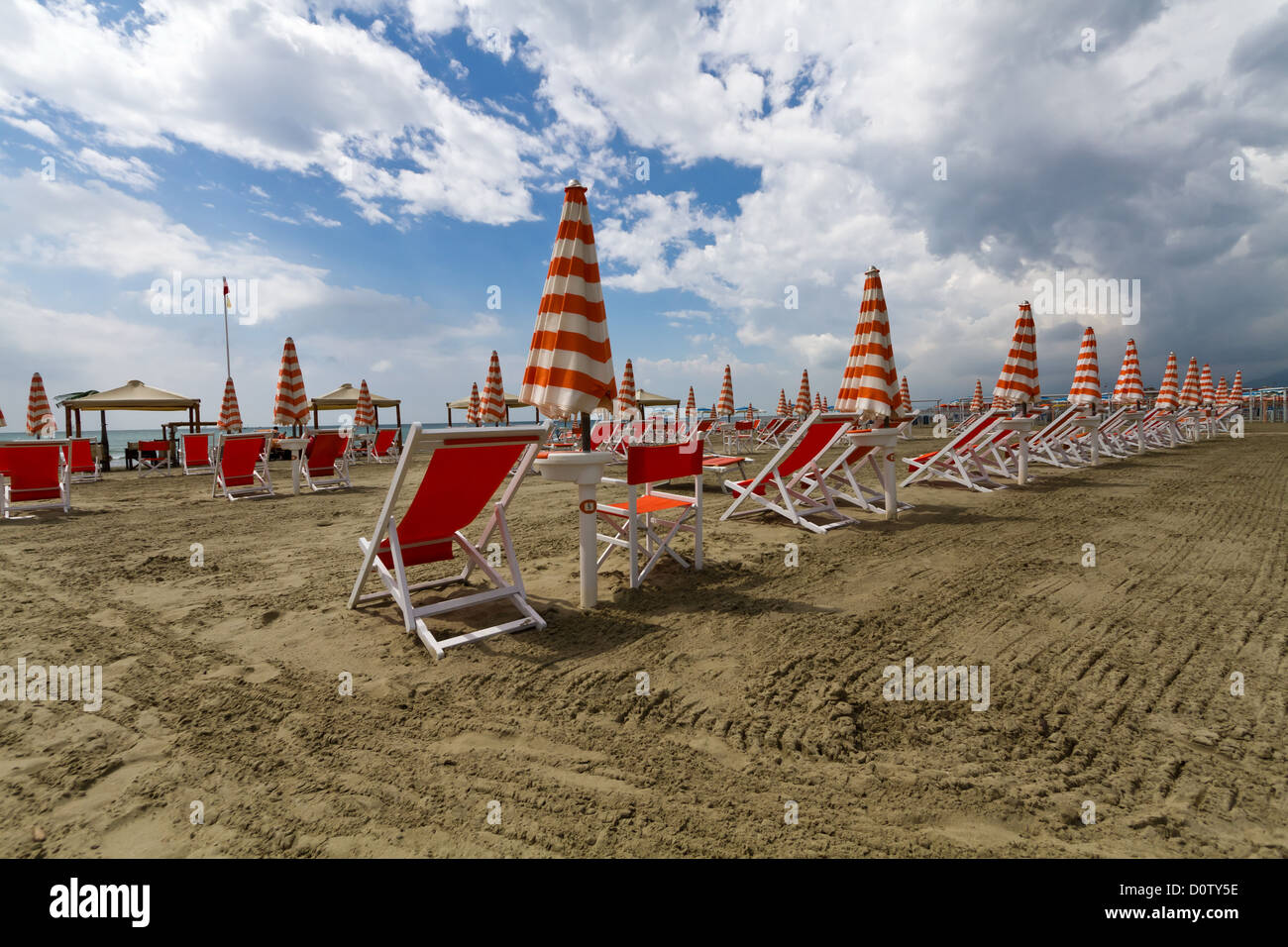 Viareggio italy beach hi-res stock photography and images - Alamy