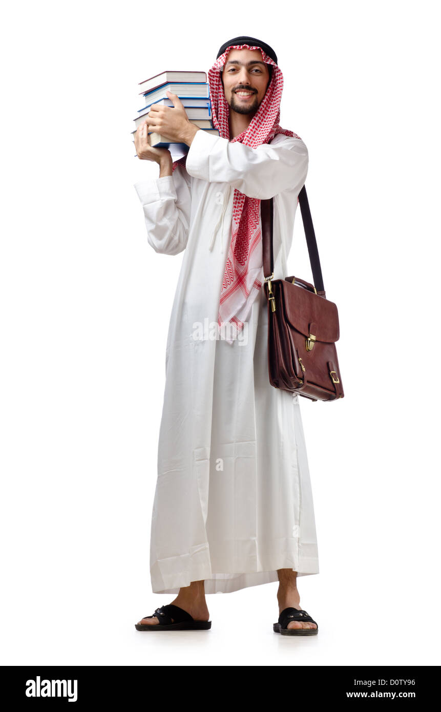 Education concept young arab Cut Out Stock Images & Pictures - Alamy