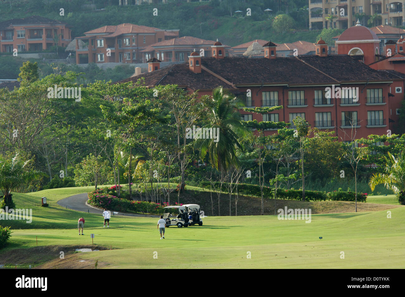 Golf Course and villas at Los Suenos Resort Costa Rica Stock Photo - Alamy