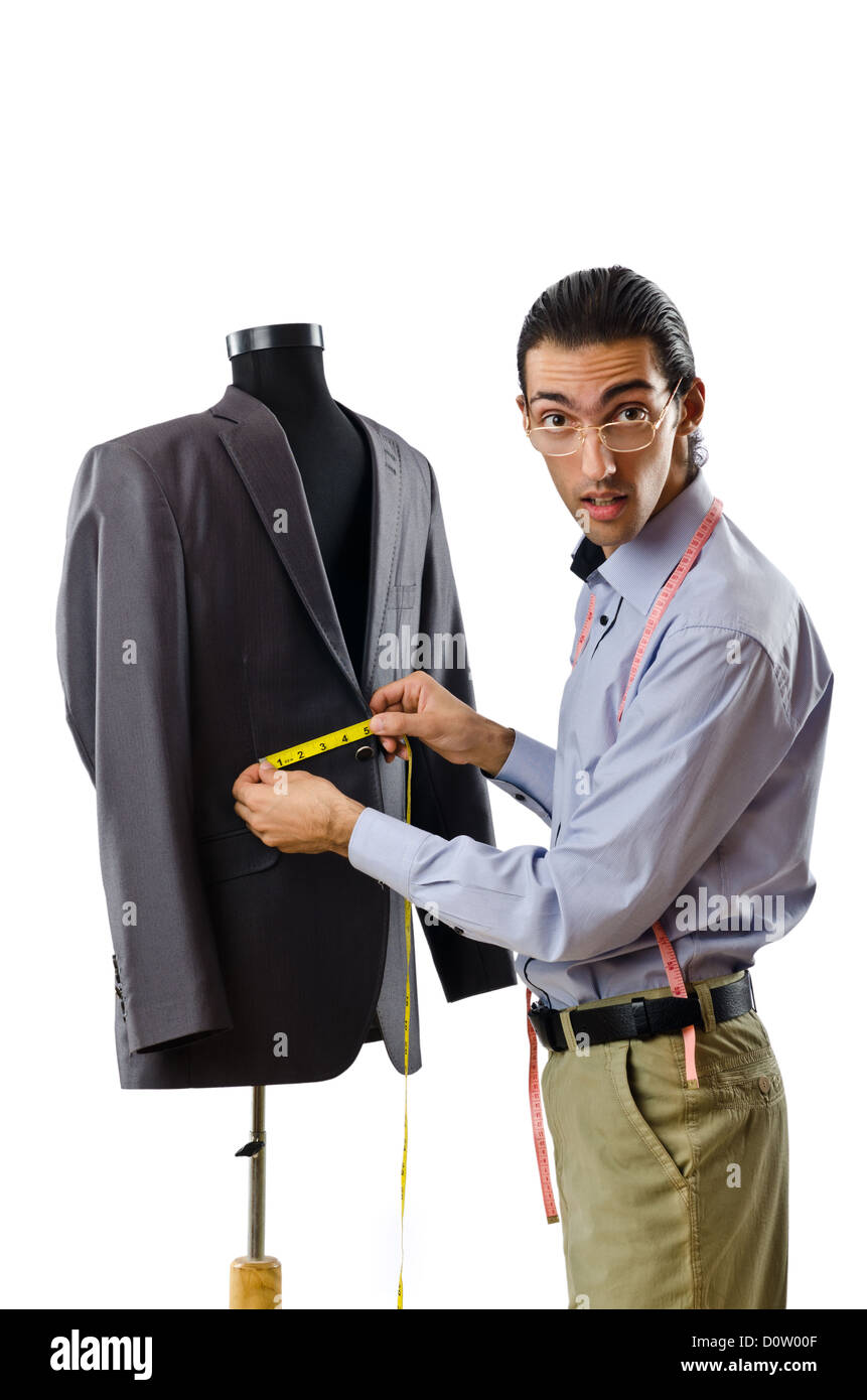Tailoring person Cut Out Stock Images & Pictures - Alamy