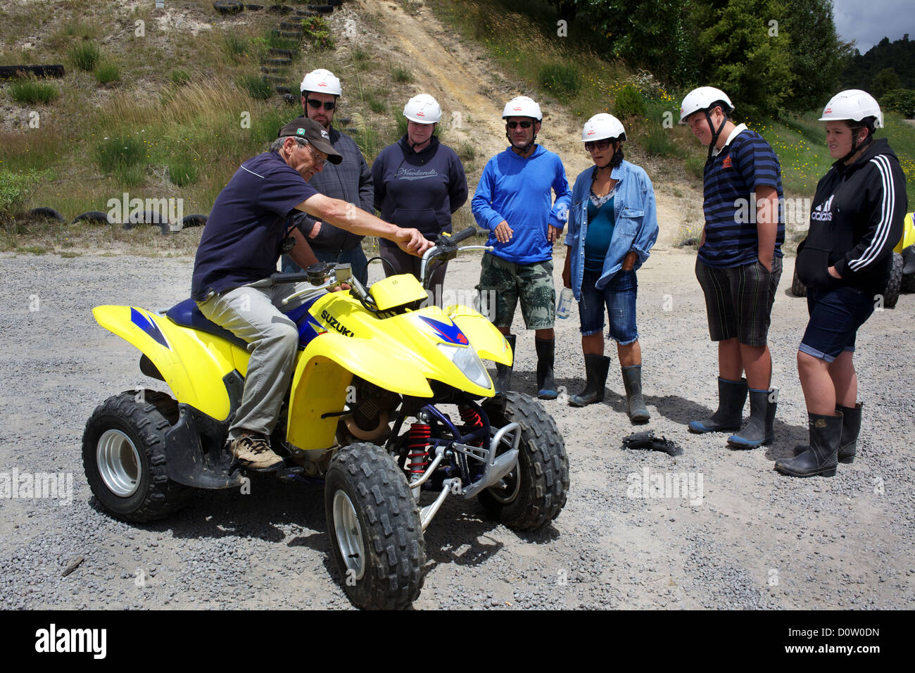 Quad bike course hi-res stock photography and images - Alamy