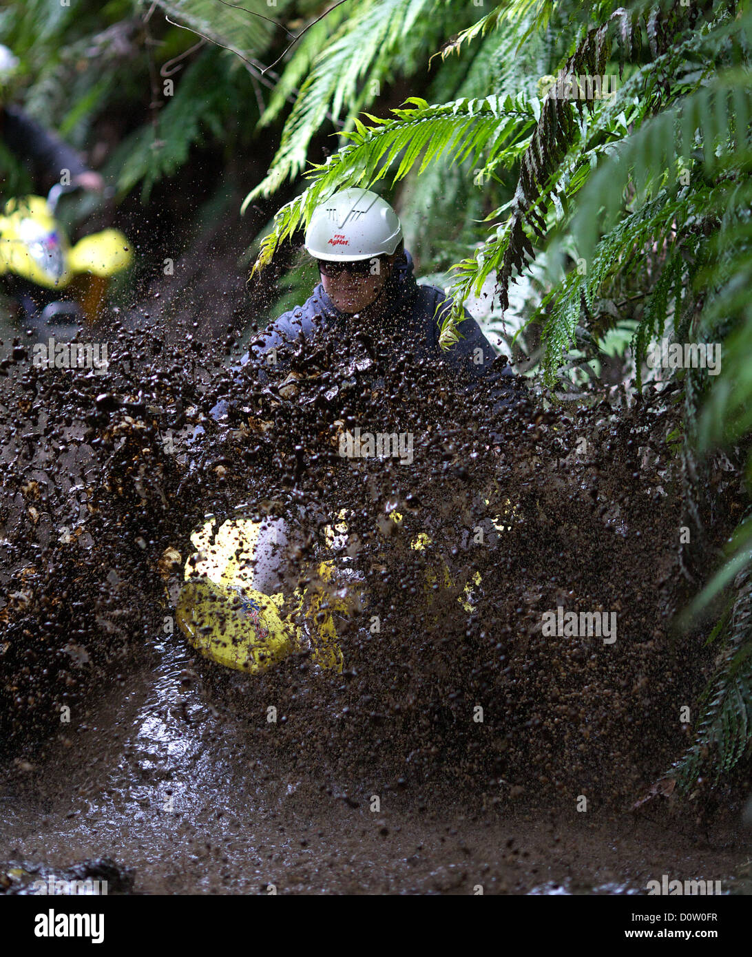 Quad Bikers in action on a quad bike course near Taupo with Taupo Quad ...