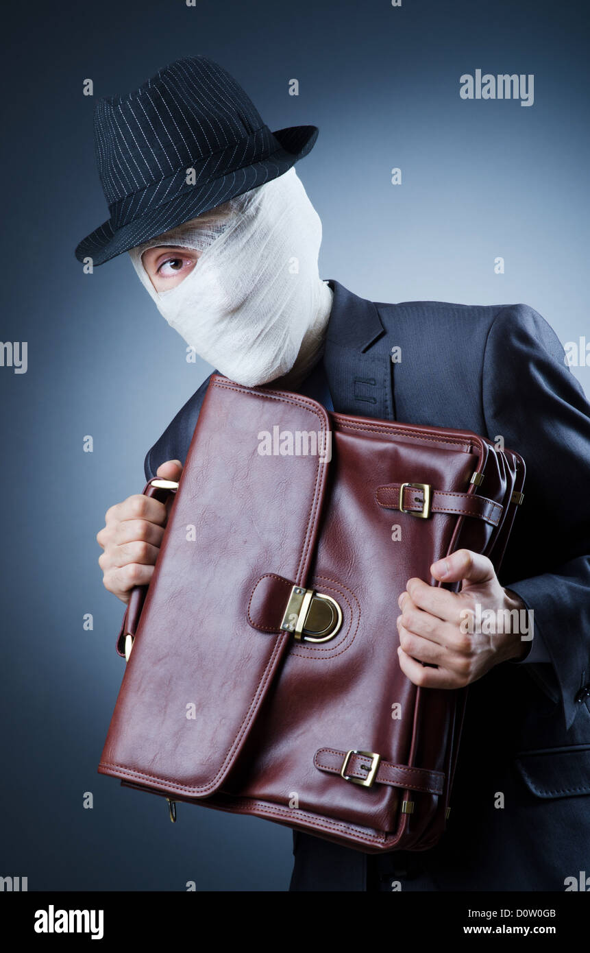 Man covered in medical bandages Stock Photo - Alamy