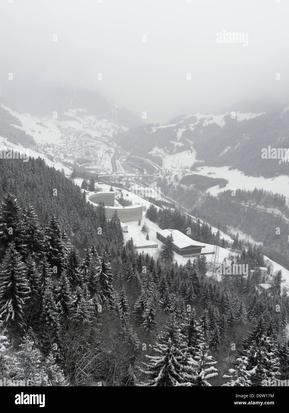 Switzerland, Europe, Ticino, Airolo, Barracks, Swiss Army, Bedrina ...