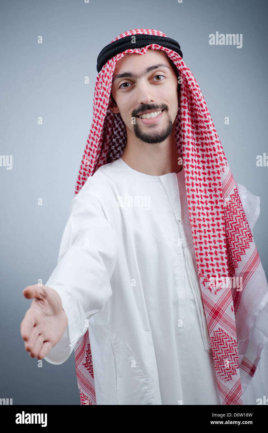 Portrait of young arab Stock Photo - Alamy