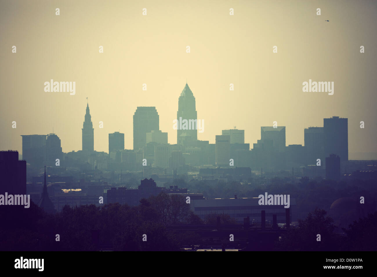 Cleveland - the city skyline Stock Photo - Alamy