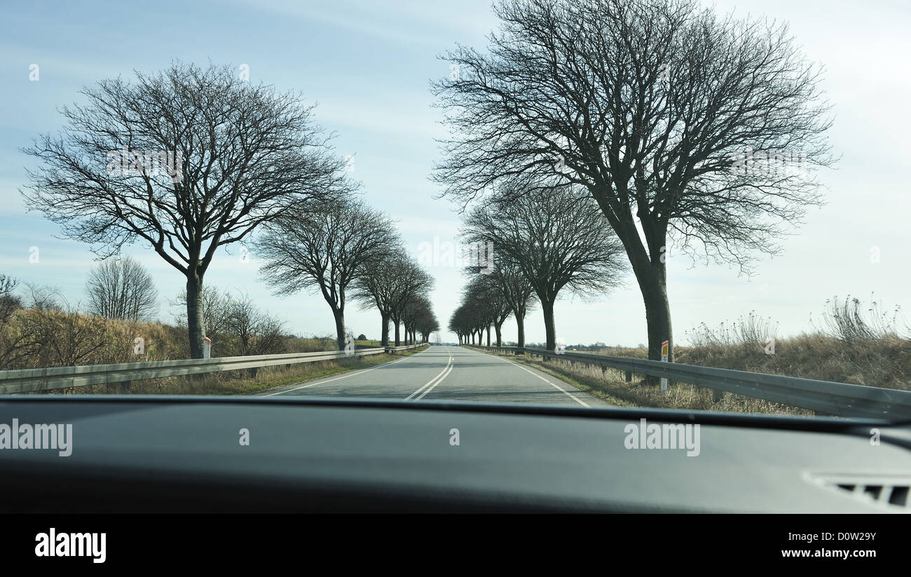 Road in denmark hi-res stock photography and images - Alamy