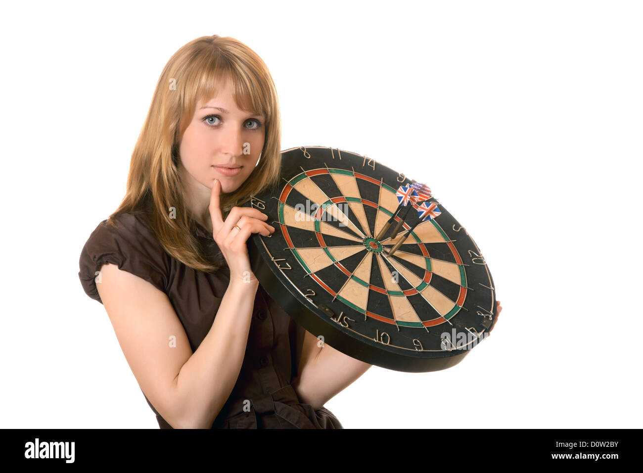 Woman target hi-res stock photography and images - Alamy