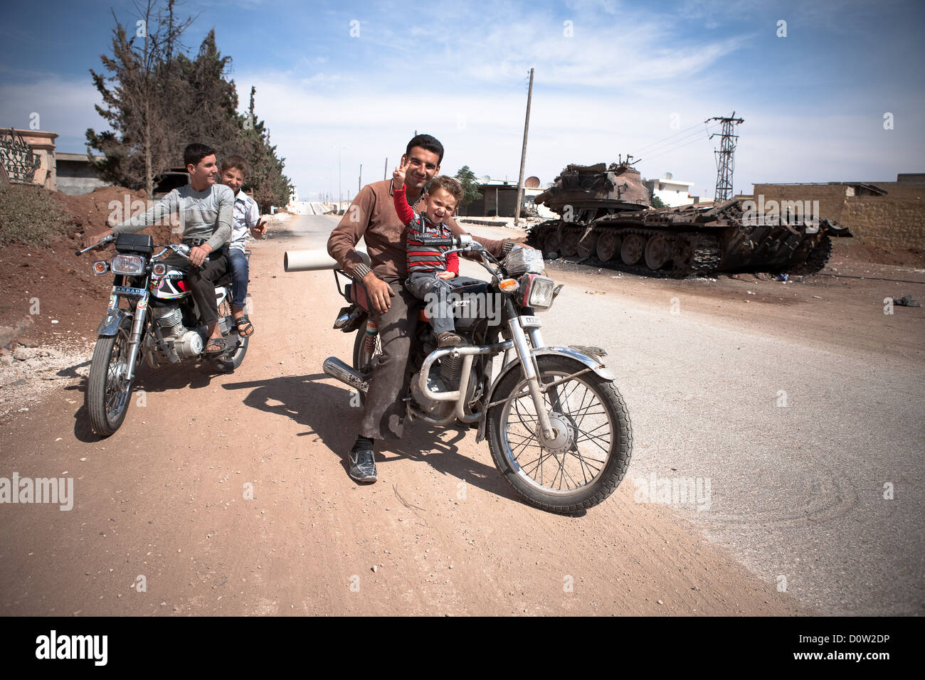 Burnt out tank hi-res stock photography and images - Alamy