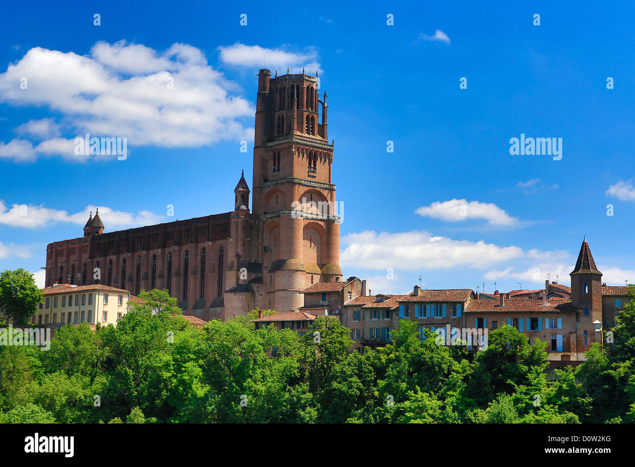 France, Europe, travel, Albi, Saint Cecile, Cathedral, church, world ...