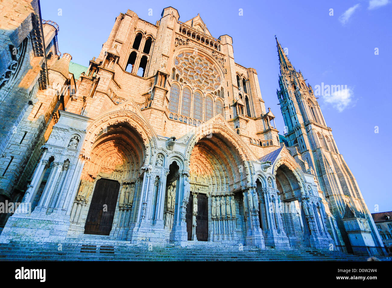 France, Europe, travel, Chartres, cathedral, world heritage ...