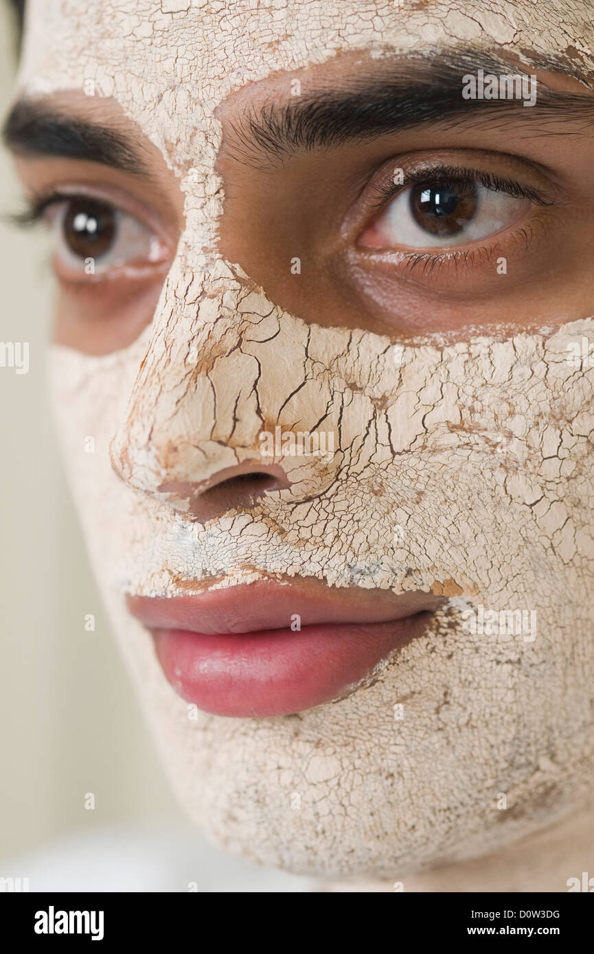 Cracked face mask hi-res stock photography and images - Alamy
