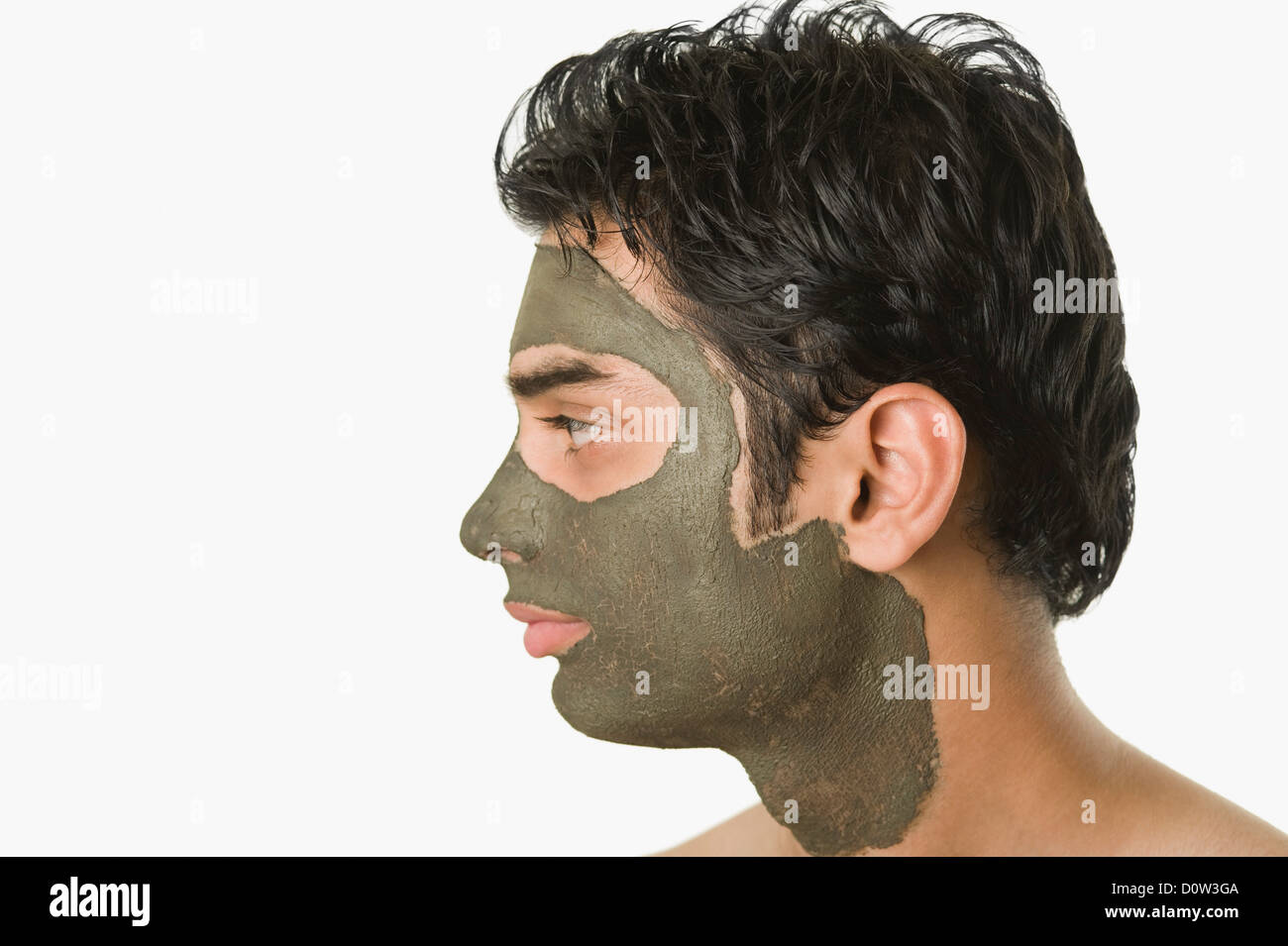 Man hair colour treatment close up hi-res stock photography and images ...