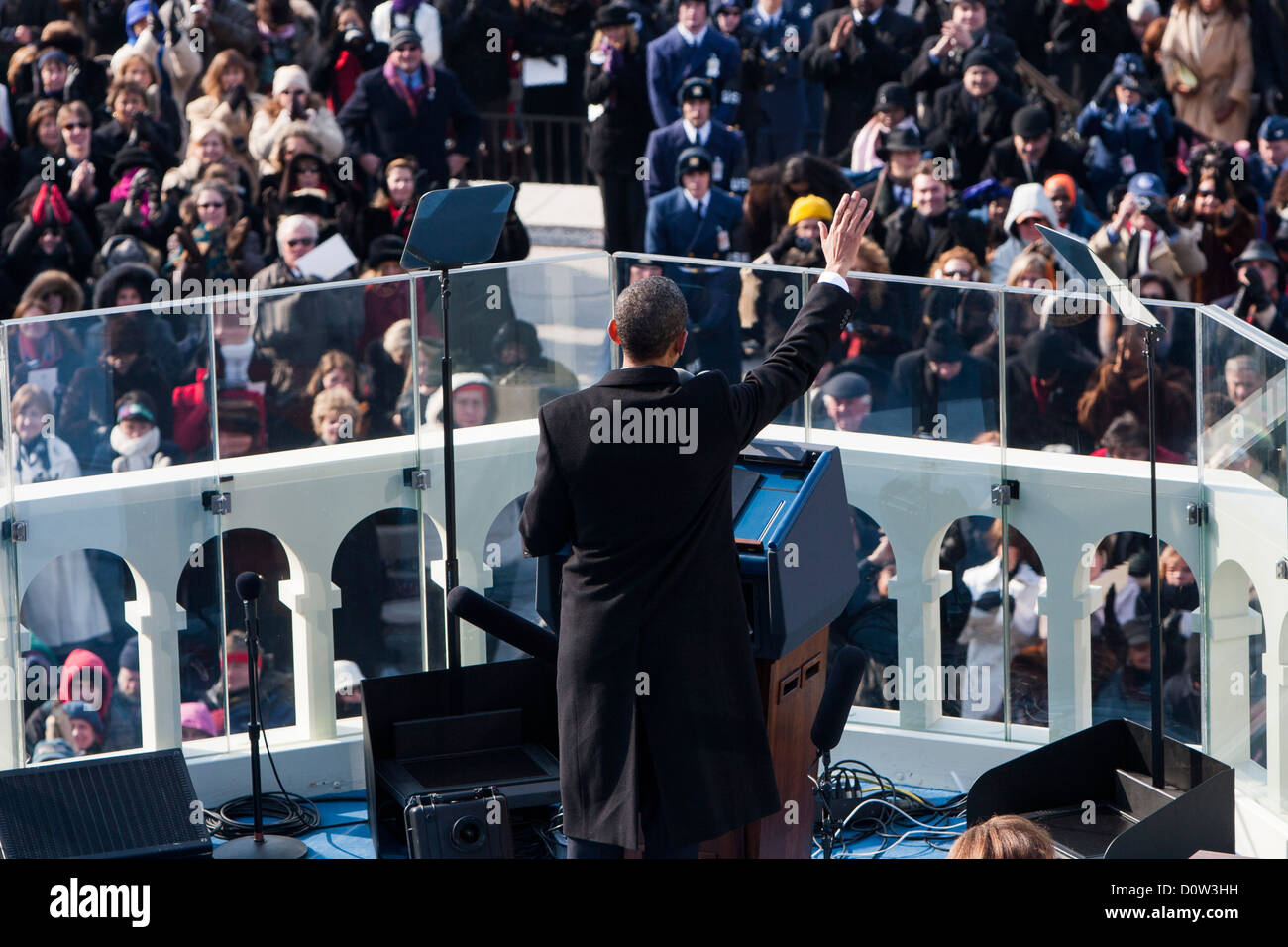 The Inauguration of President Barack Obama, January 20, 2009 Stock ...