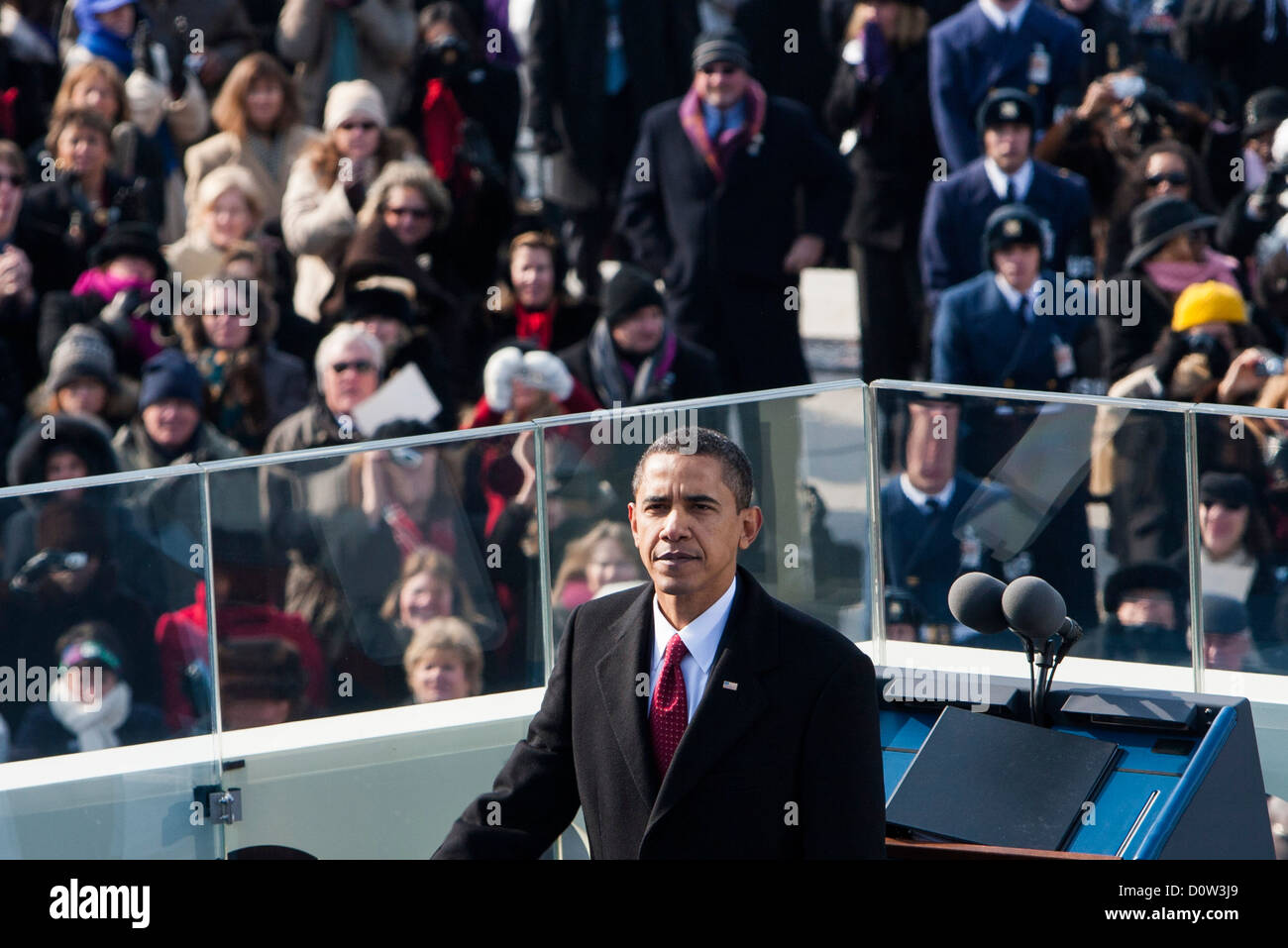 The Inauguration of President Barack Obama, January 20, 2009 Stock ...