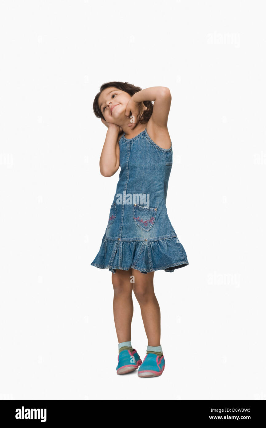 Indian girl day dreaming hi-res stock photography and images - Alamy