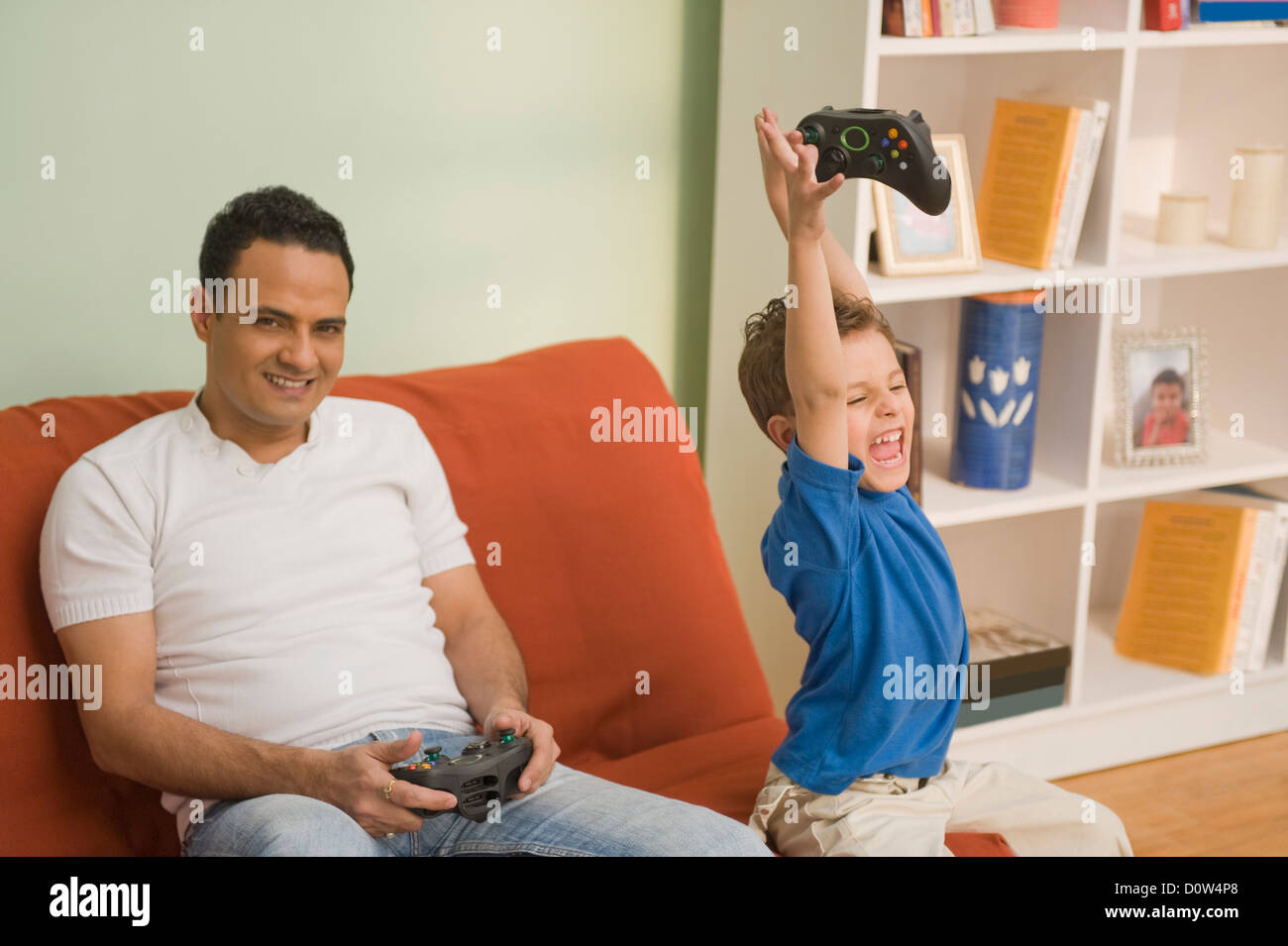 Video game man smile india hi-res stock photography and images - Alamy