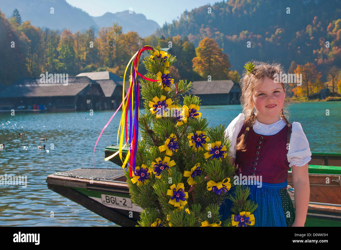 Bavaria, Europe, Upper Bavaria, custom, tradition, Berchtesgaden area ...