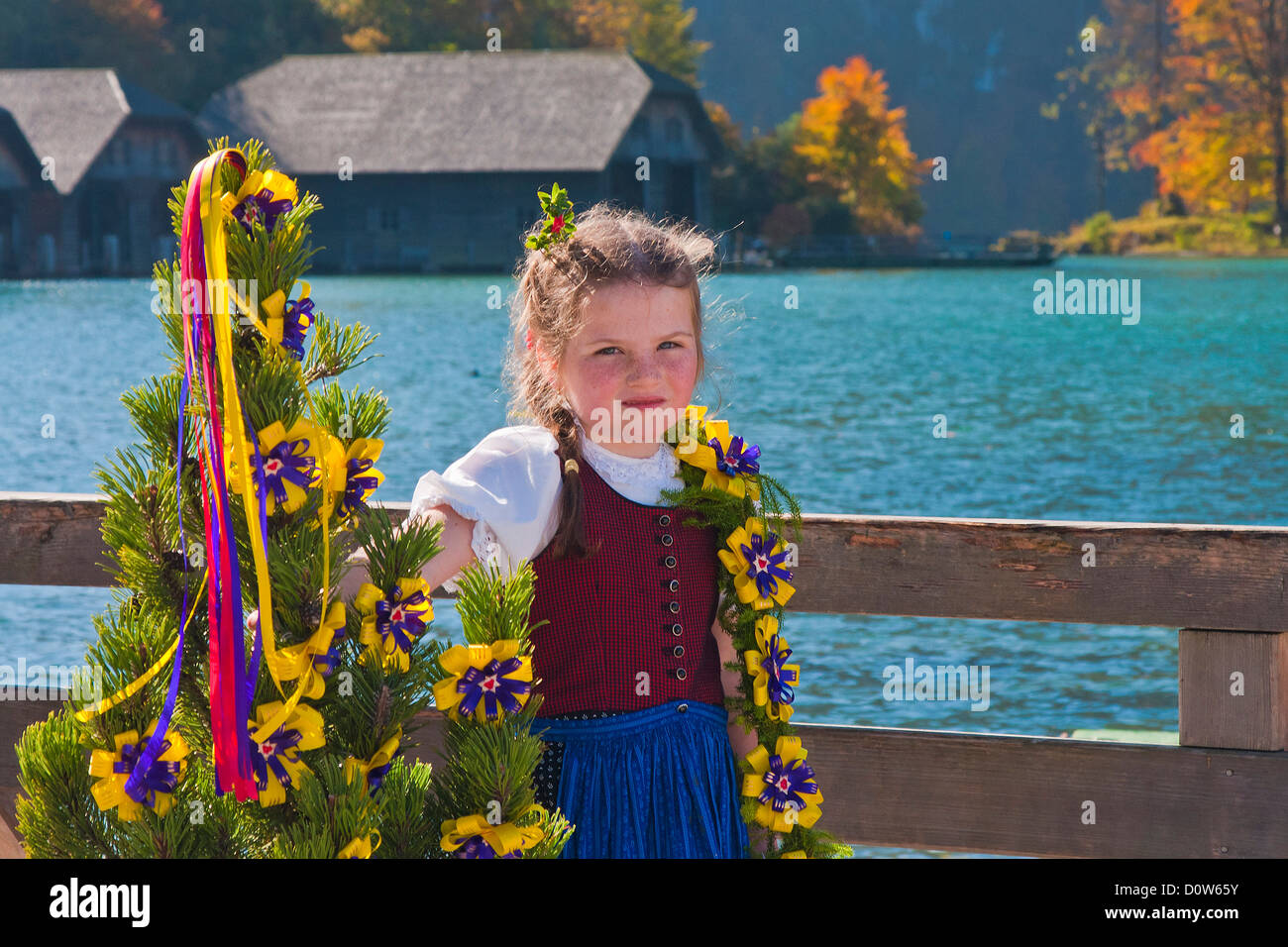 Bavaria, Europe, Upper Bavaria, custom, tradition, Berchtesgaden area ...
