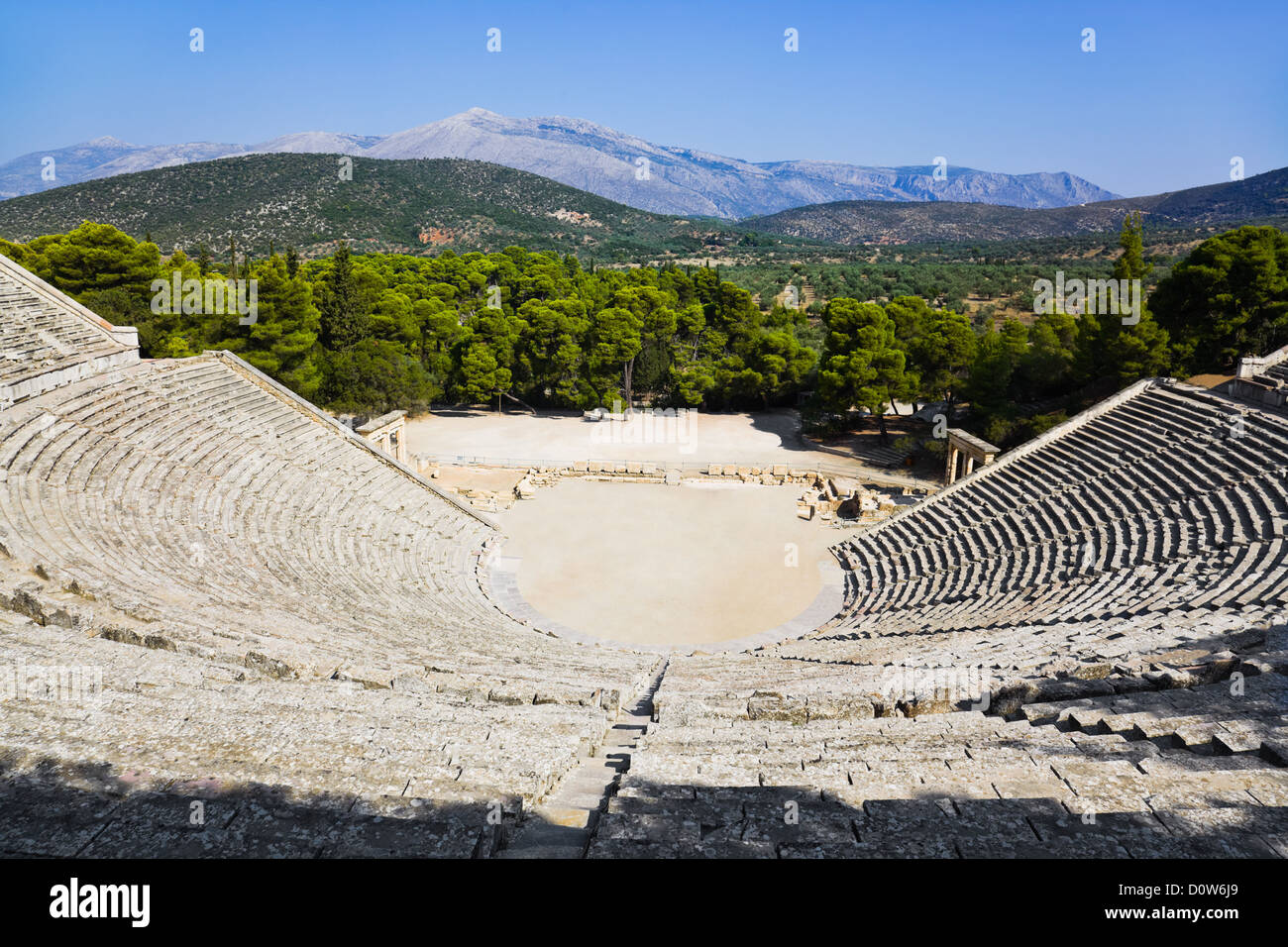 Greek art epidaurus theater hi-res stock photography and images - Alamy