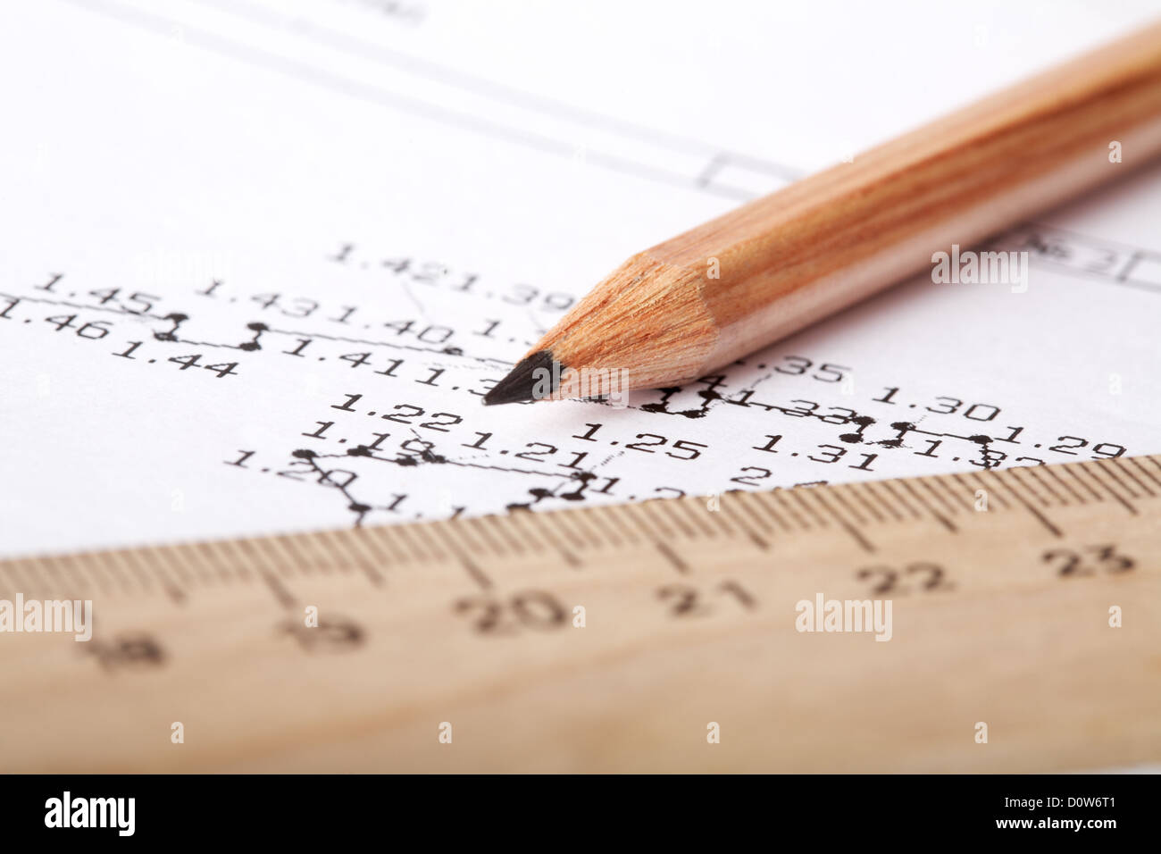 Ruler antique tool measure hi-res stock photography and images - Alamy