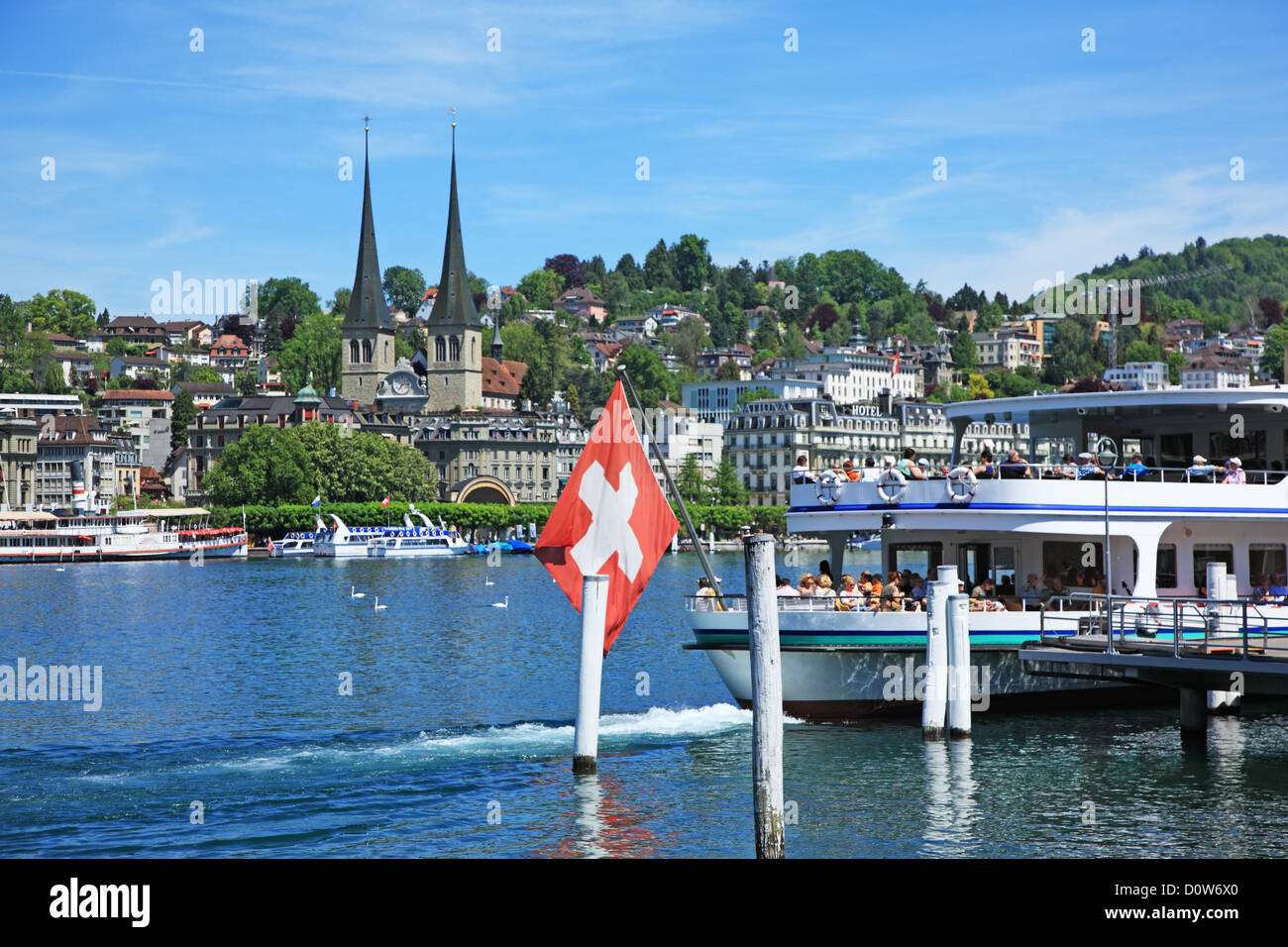 Canton of lucerne flag hi-res stock photography and images - Alamy