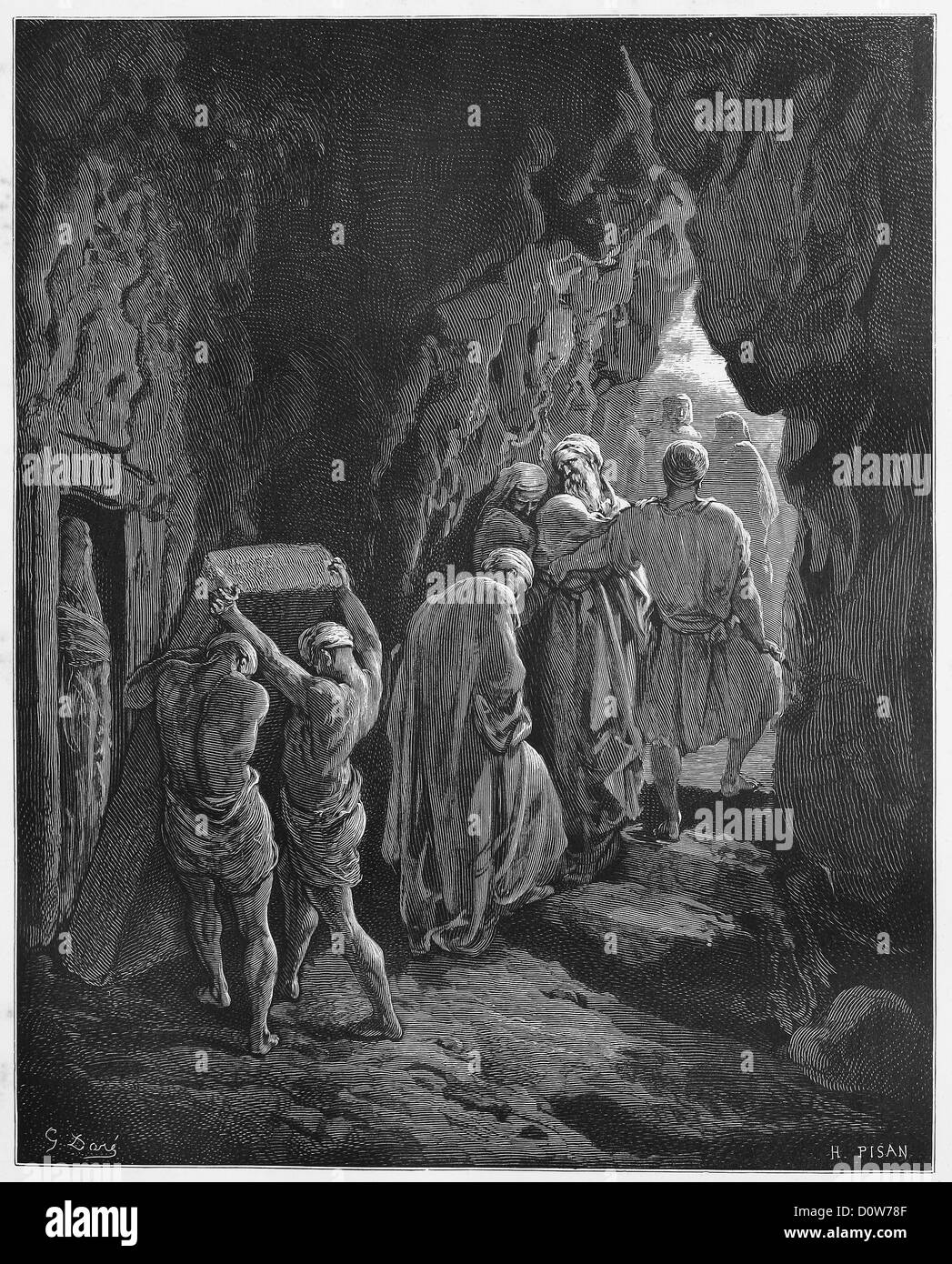 Cave burial Black and White Stock Photos & Images - Alamy