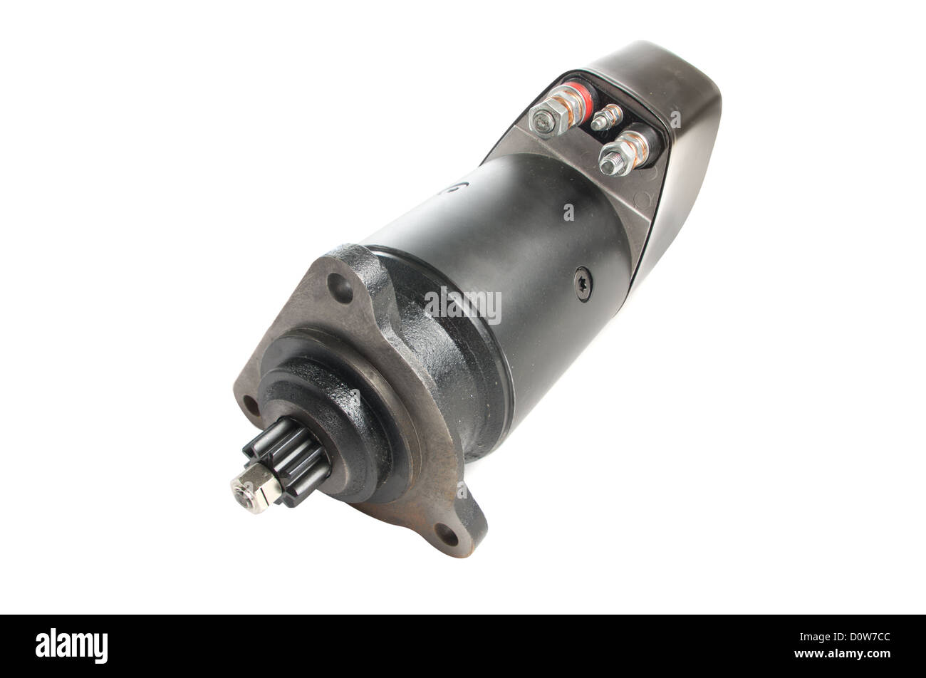 Starter motor Cut Out Stock Images & Pictures - Alamy