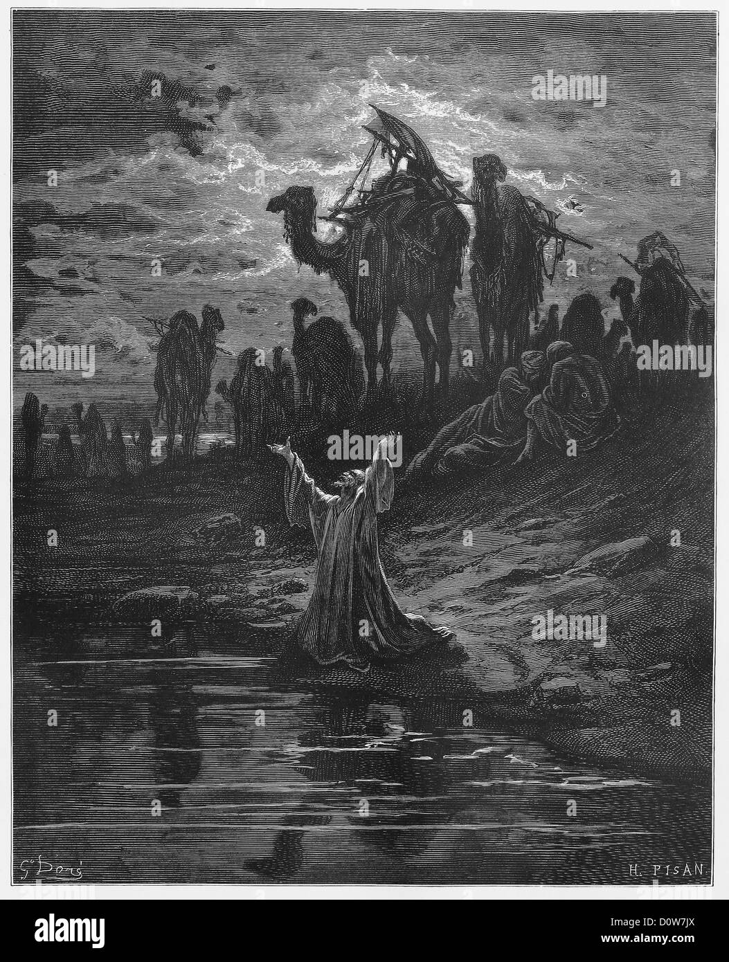 The prayer of Jacob Stock Photo - Alamy