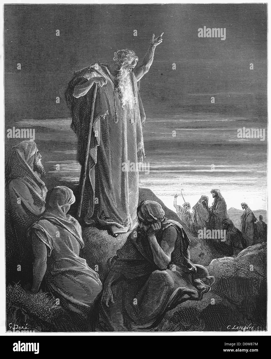 Religion prophet Black and White Stock Photos & Images - Alamy