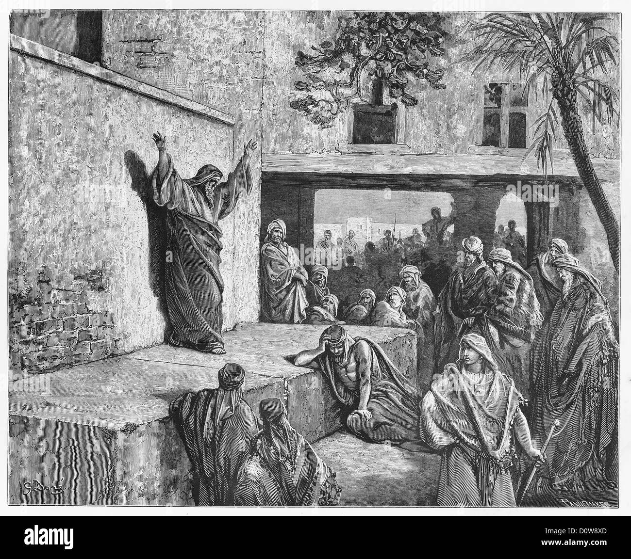 Old testament prophet preaching hi-res stock photography and images - Alamy
