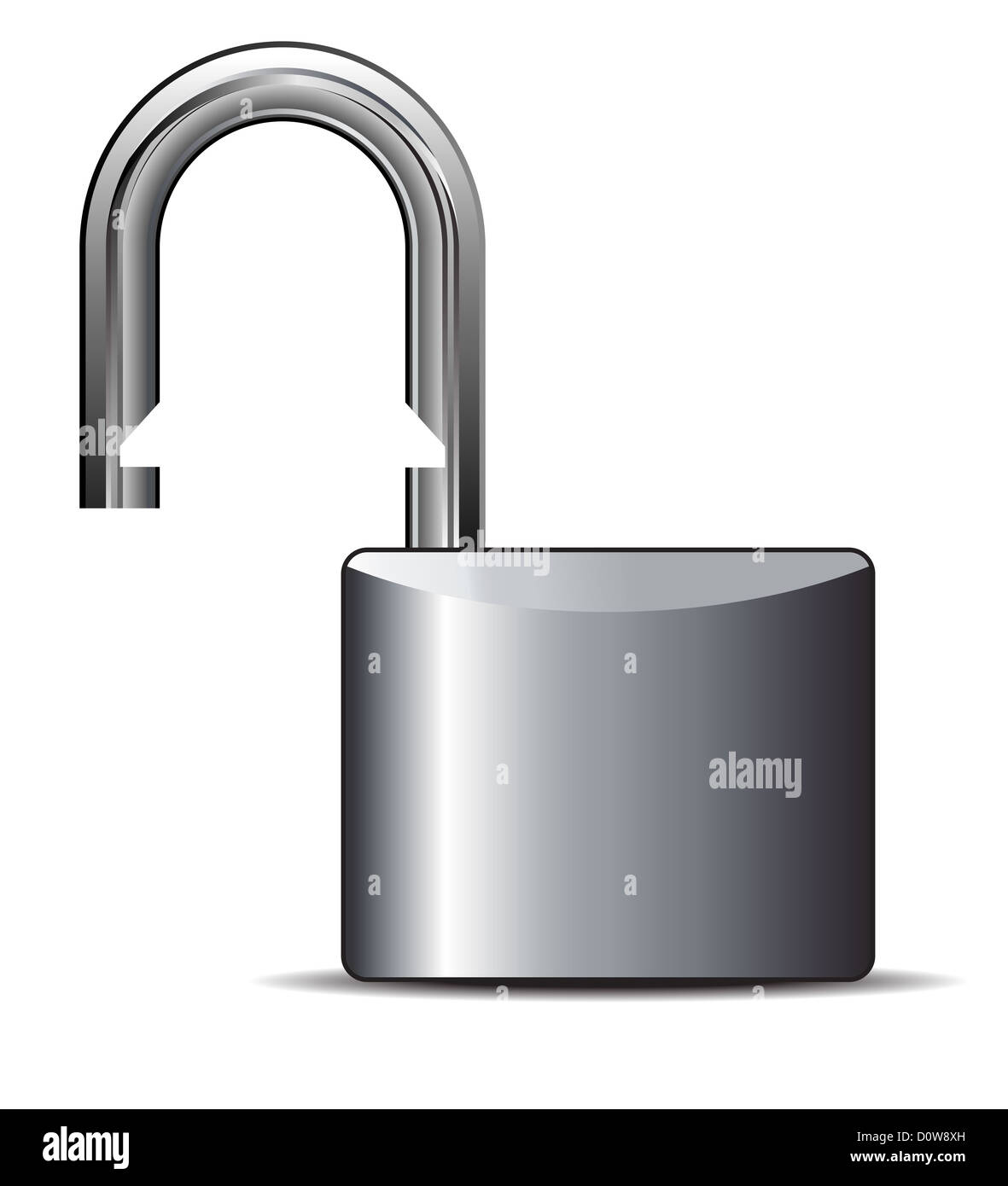 Symbol privacy protection realistic sign web hi-res stock photography ...