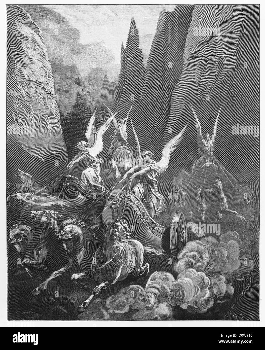 Vision of angels Black and White Stock Photos & Images - Alamy