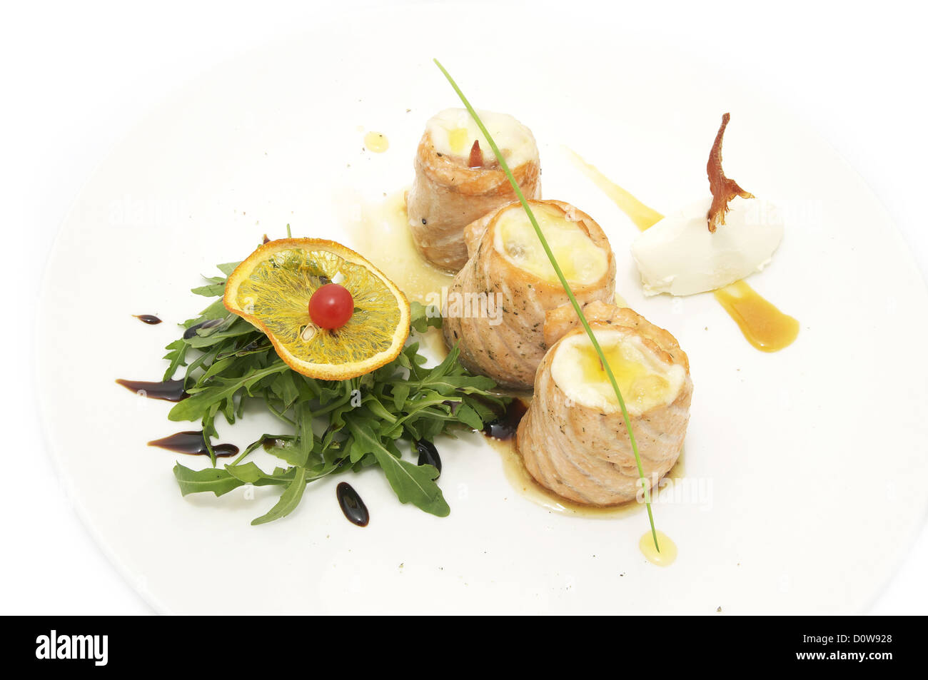 Plate fried cod fish Cut Out Stock Images & Pictures - Alamy