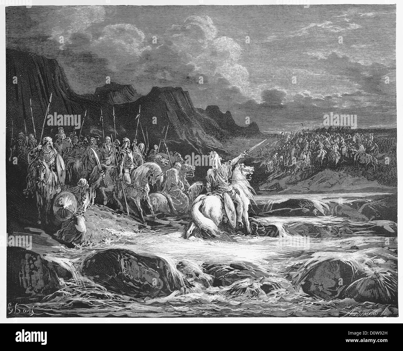 The Angel Is Sent to Deliver Israel Stock Photo - Alamy