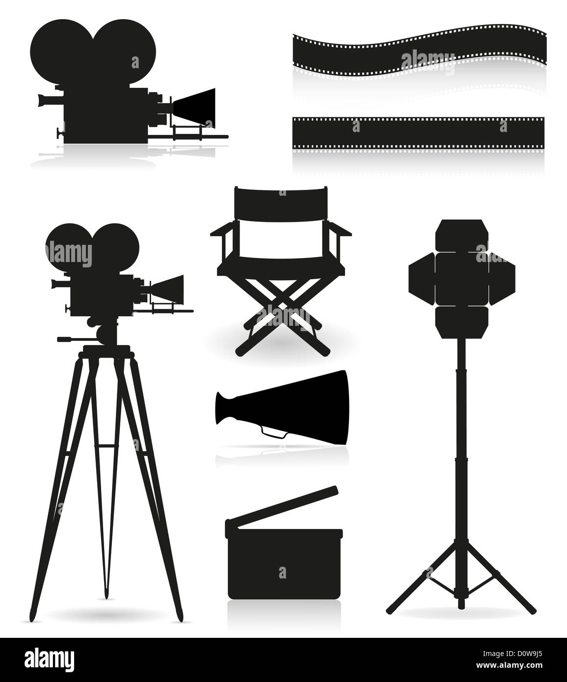 Film Director Silhouette