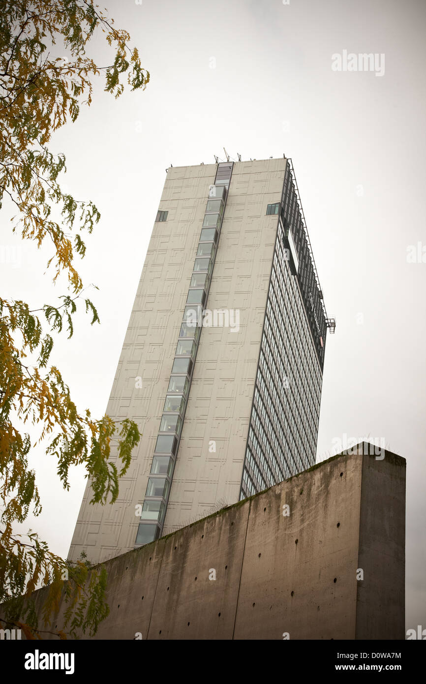 City tower in Manchester UK Stock Photo - Alamy