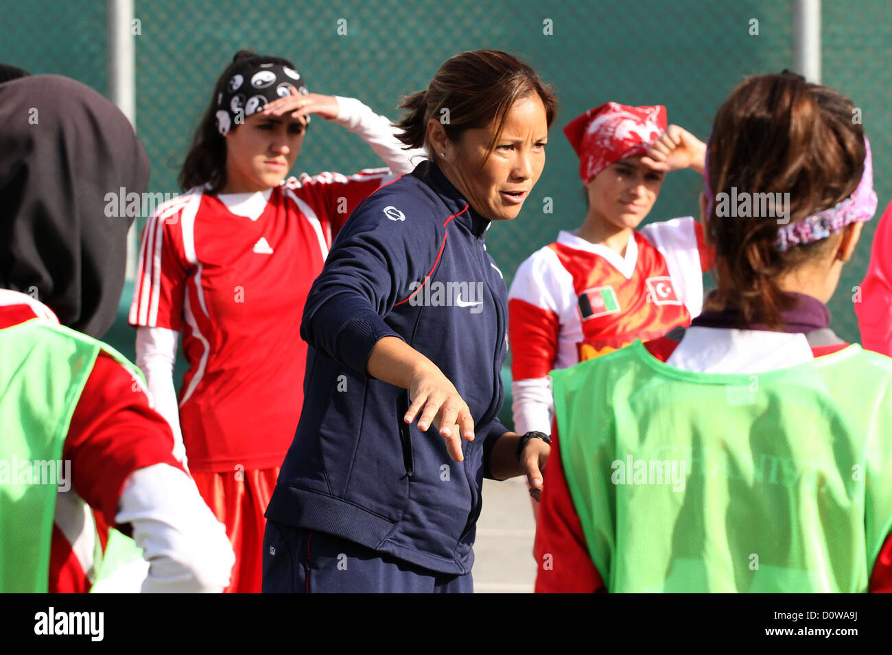 Three-time Olympian and World Champion Lorrie Fair (center) hosts a ...