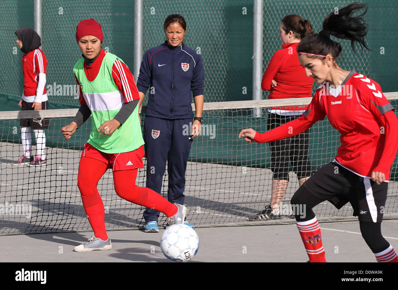 Three-time Olympian and World Champion Lorrie Fair (center) hosts a ...