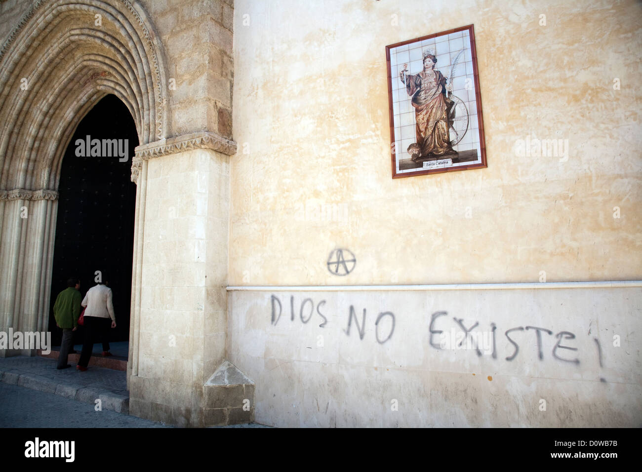Anarchy symbol spain hi-res stock photography and images - Alamy