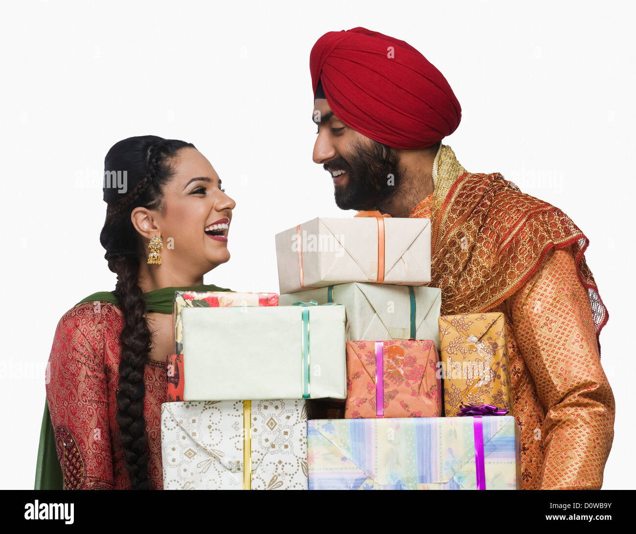 Large group of smiling sikh women hi-res stock photography and images ...
