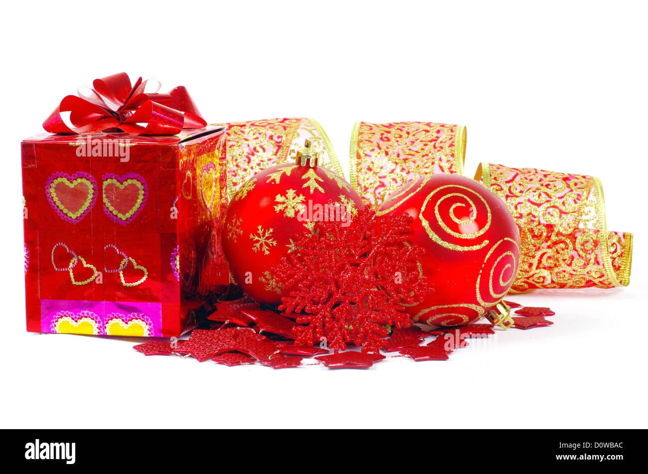 Snowflakes decoration christmas new Cut Out Stock Images & Pictures - Alamy