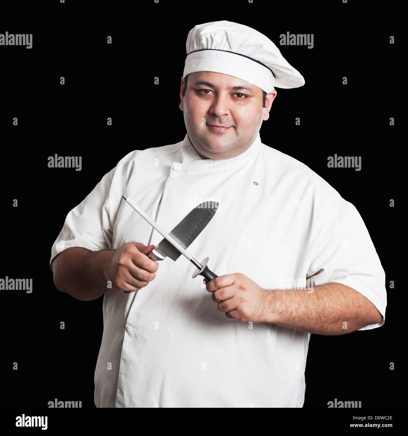 Indian man sharpening knife hi-res stock photography and images - Alamy