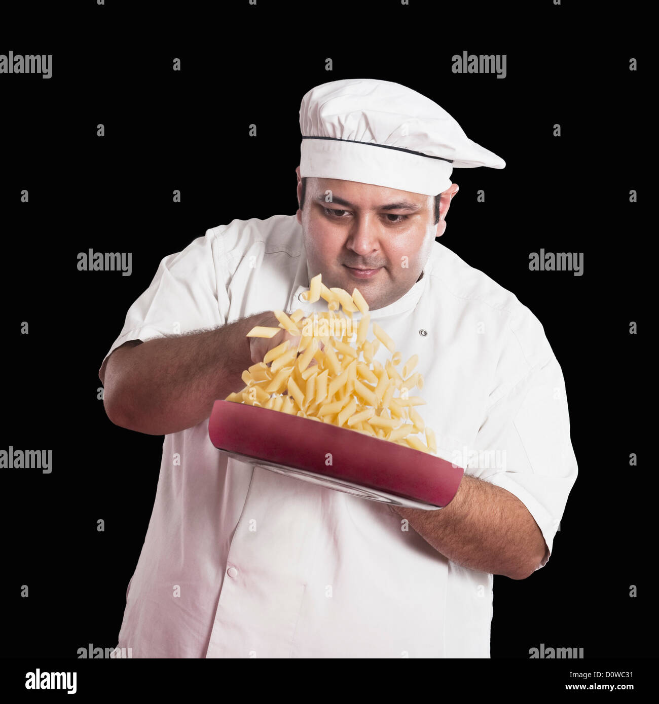 Man cooking italian pasta hi-res stock photography and images - Alamy
