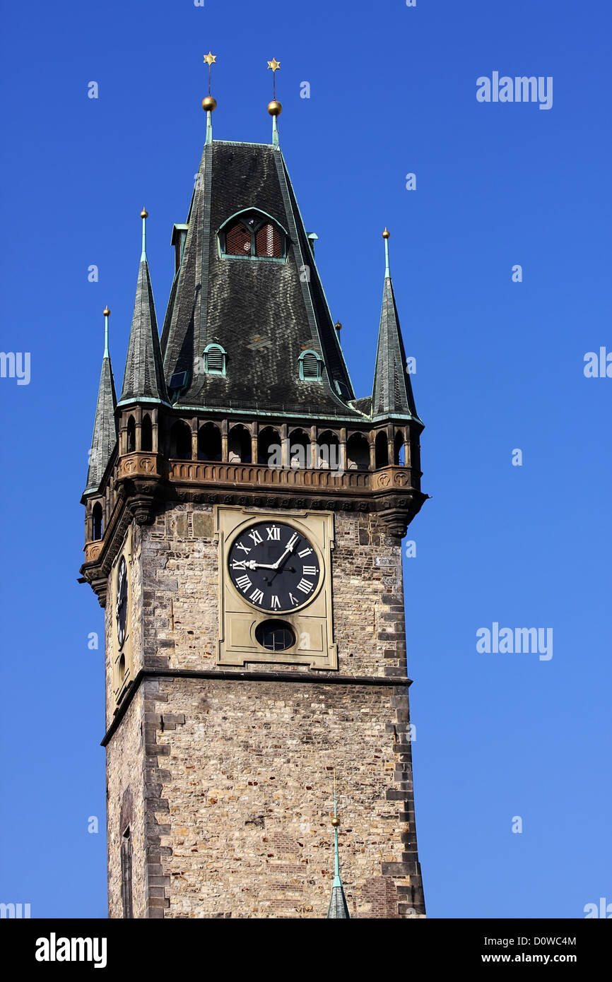Old Town Hall in Prague Stock Photo - Alamy
