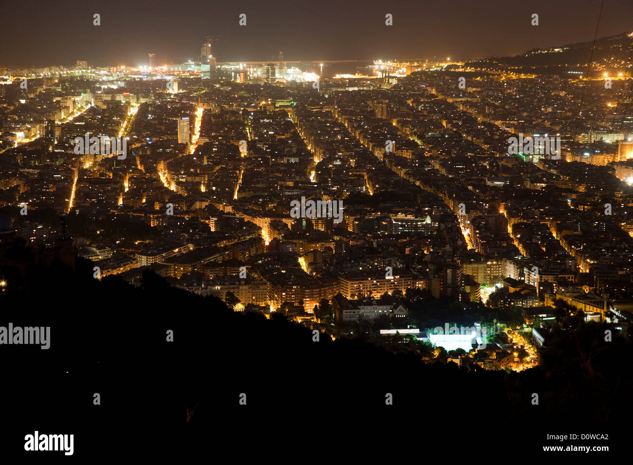 Overlooking the night view hi-res stock photography and images - Alamy